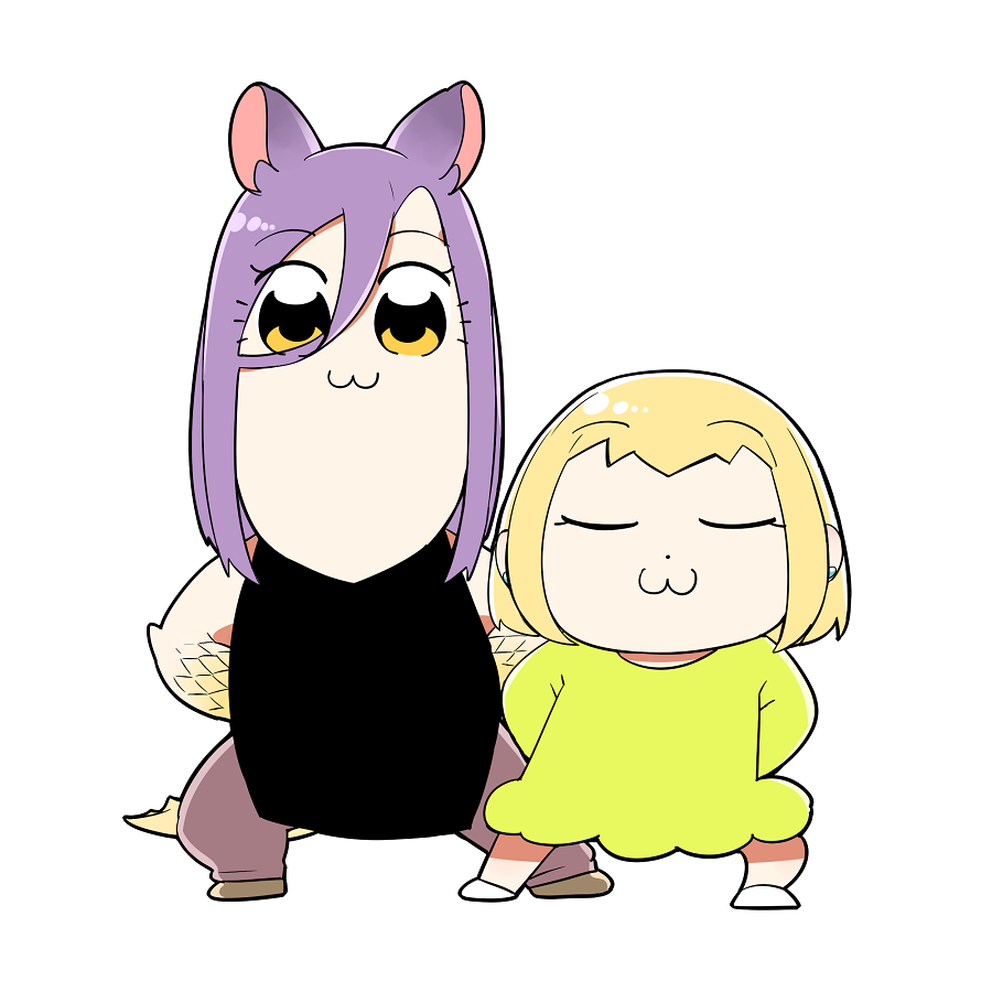 The Big ImageBoard (TBIB) - 2girls :3 animal ears blonde hair bocchi kaibutsu to moumoku shoujo ...