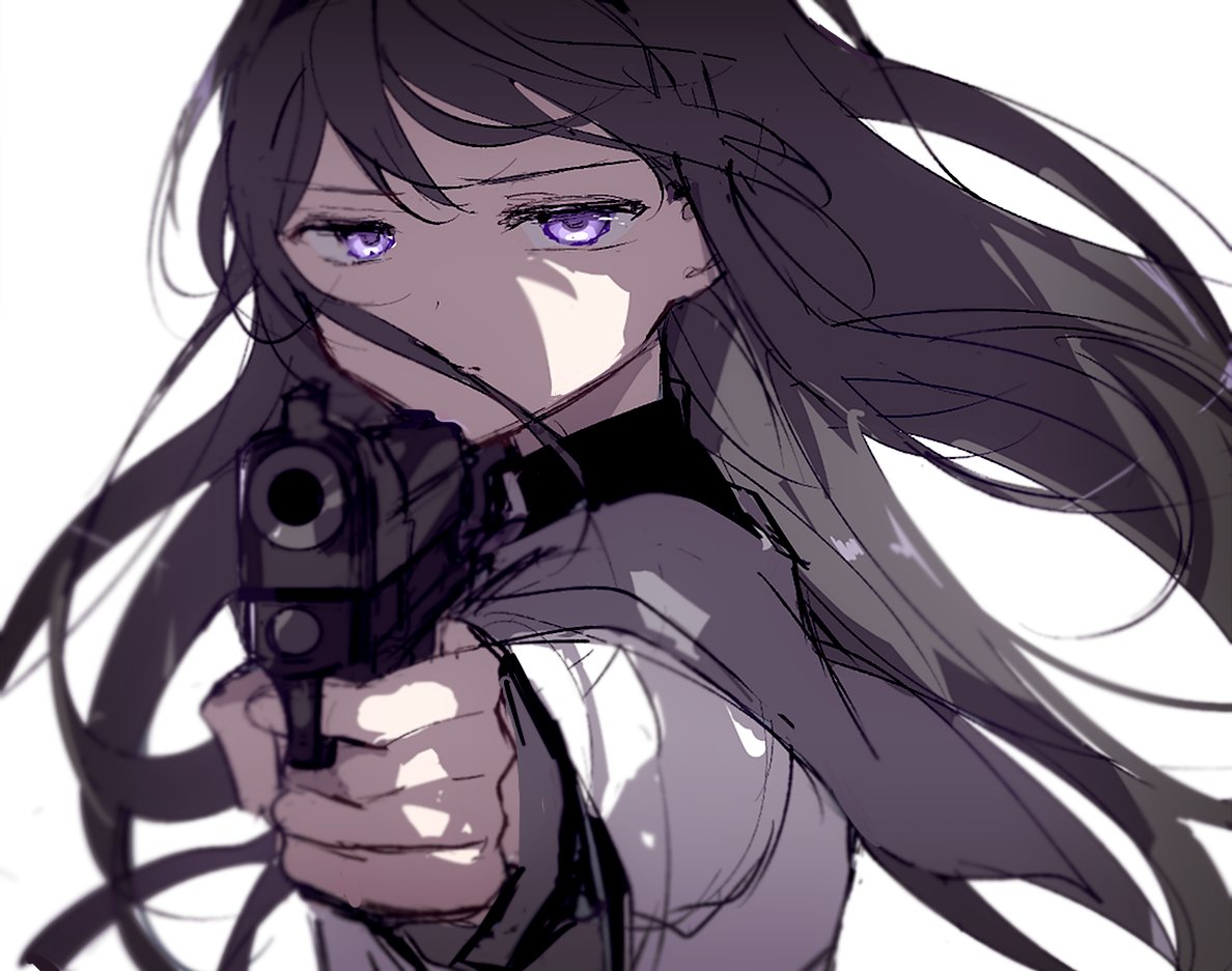 The Big ImageBoard (TBIB) - 1girl aiming aiming at viewer akemi homura ...