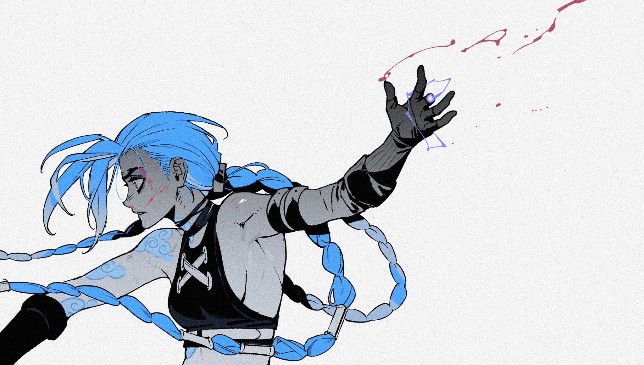 The Big ImageBoard (TBIB) - 1girl arcane: league of legends arcane jinx ...