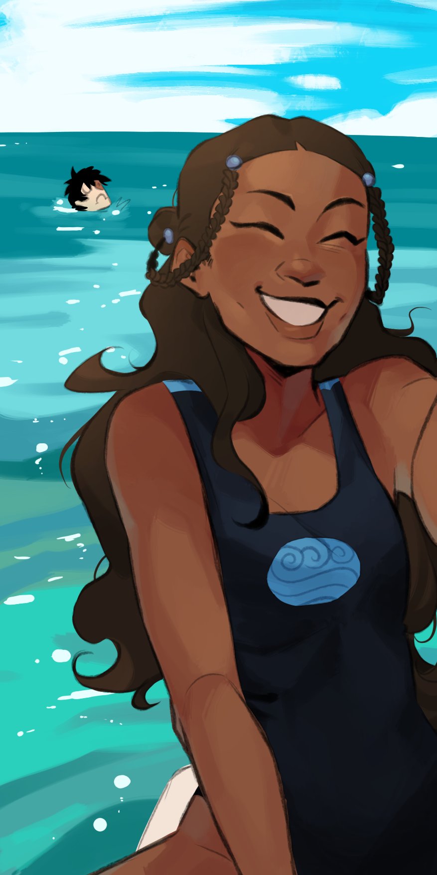 The Big ImageBoard (TBIB) - 1boy 1girl ^ ^ arm support avatar: the last airbender avatar legends ...