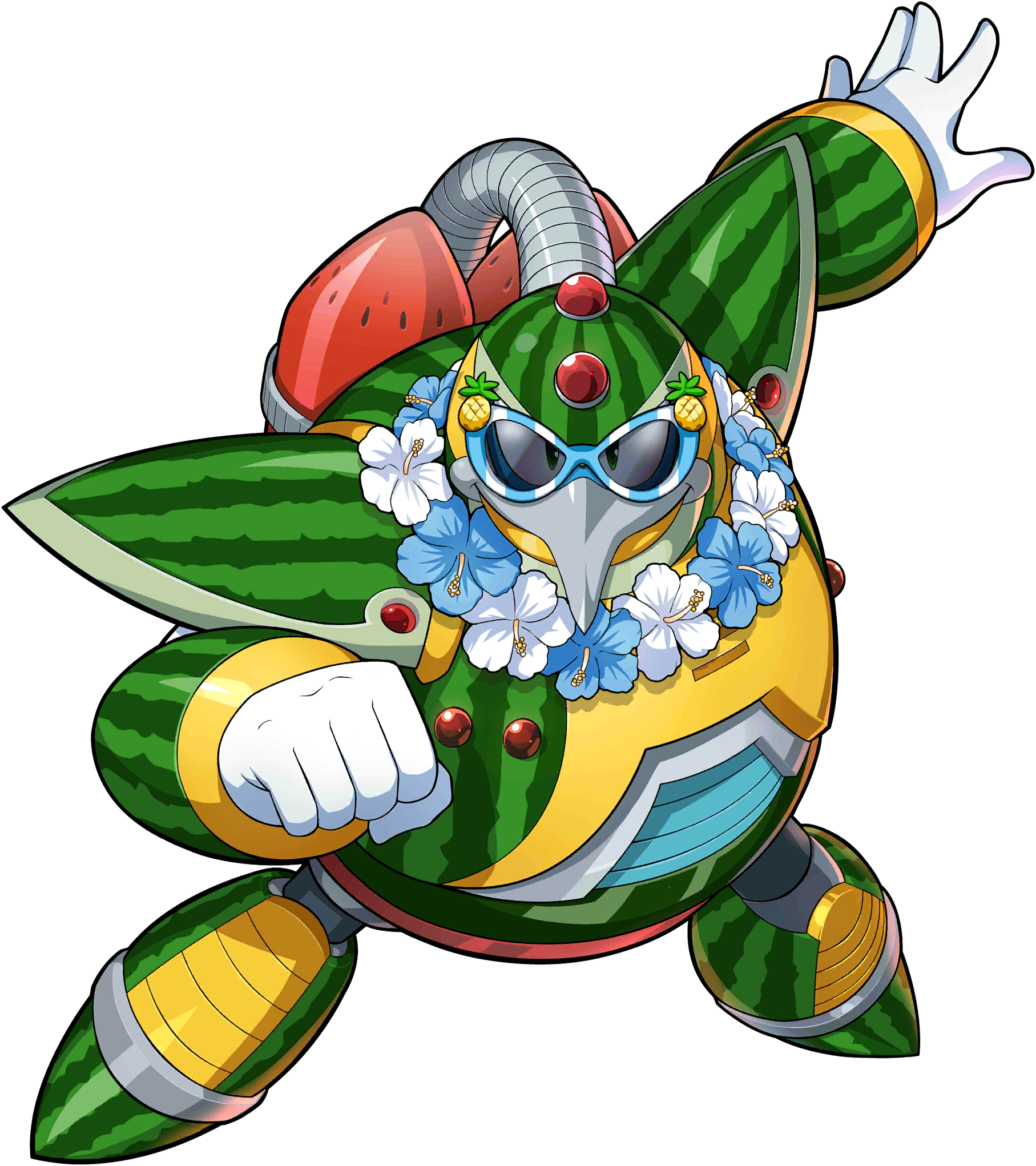 The Big ImageBoard (TBIB) - 1boy android bird chill penguin (mega man ...