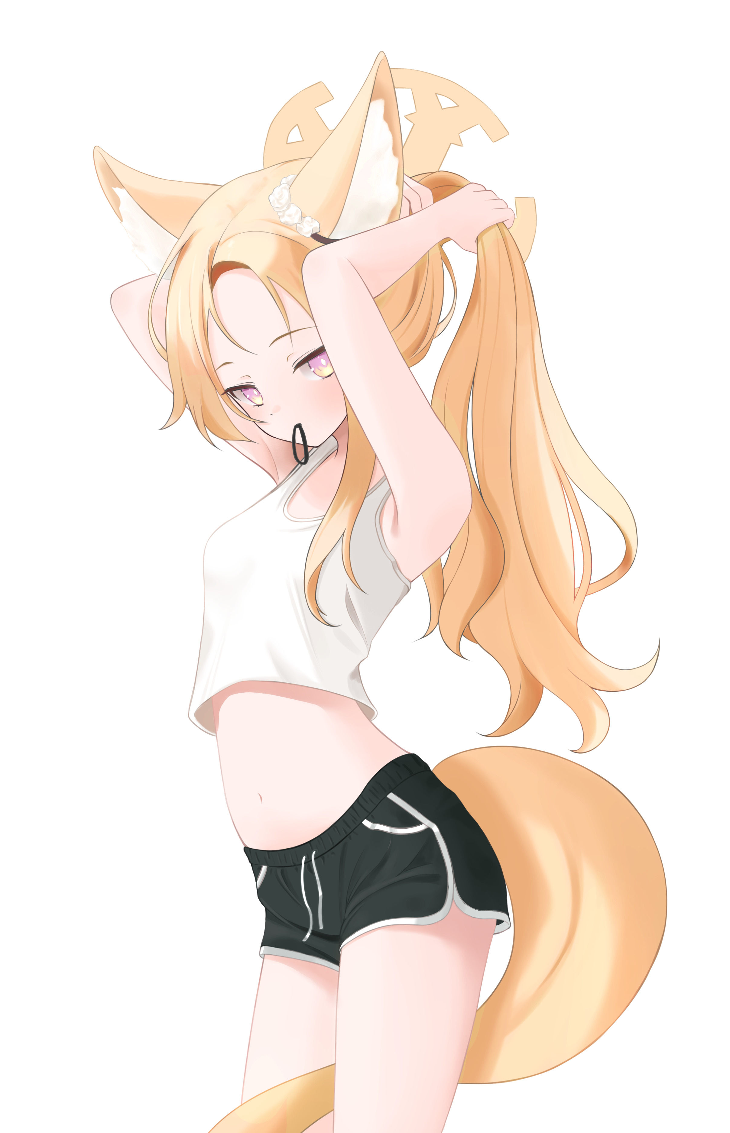 The Big ImageBoard (TBIB) - 1girl absurdres alternate costume animal ear fluff animal ears arms ...