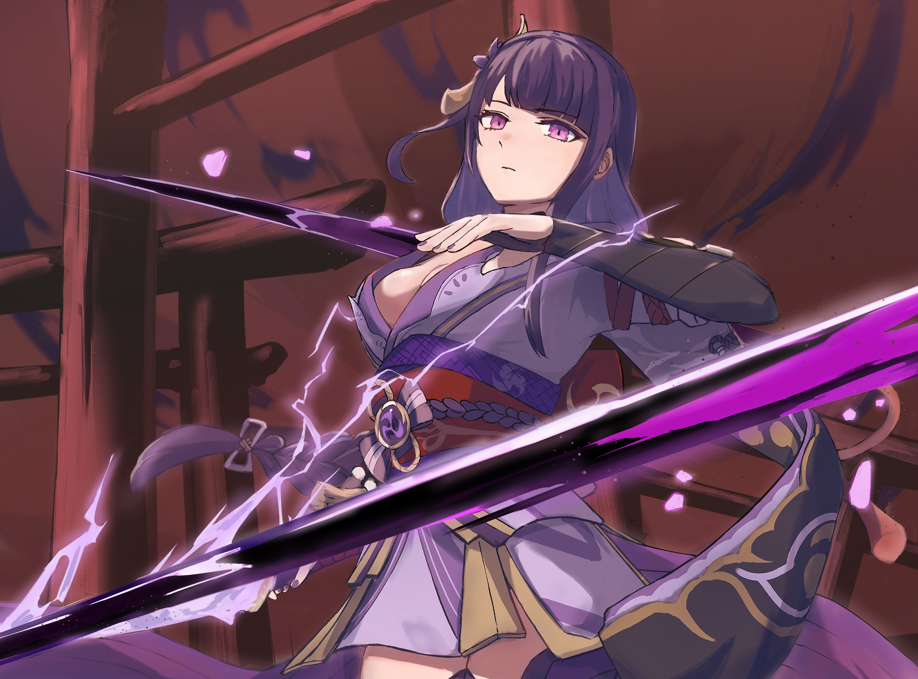 The Big ImageBoard (TBIB) - 1girl blunt bangs braid breasts bridal ...