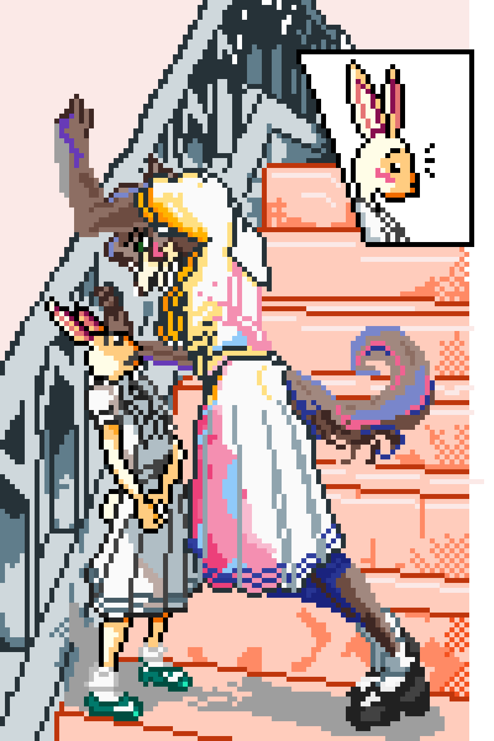 The Big ImageBoard (TBIB) - 2:3 anthro beastars canid canine canis digital media (artwork) duo ...