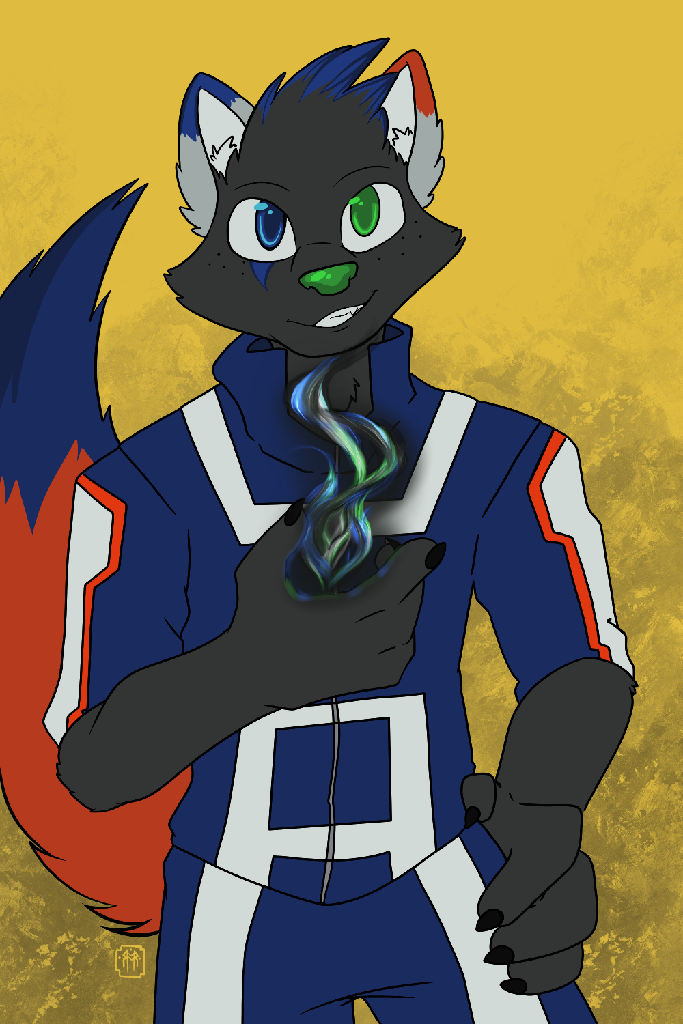 The Big ImageBoard (TBIB) - 4 fingers anthro black body black fur canid canine claws elemental ...