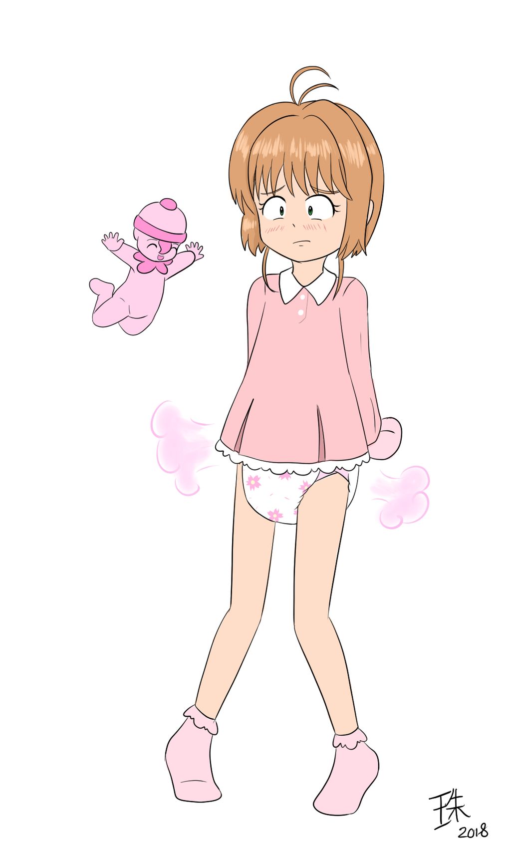 The Big Imageboard Tbib Blush Brown Hair Cardcaptor Sakura Dated