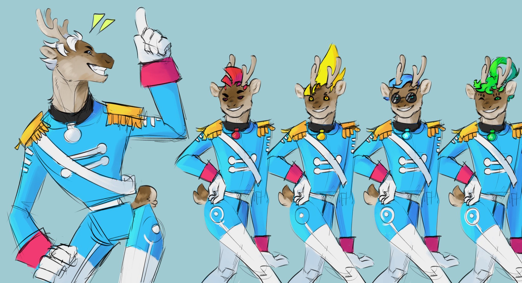 The Big ImageBoard (TBIB) - 1010 black sclera blonde hair blue eyes ...