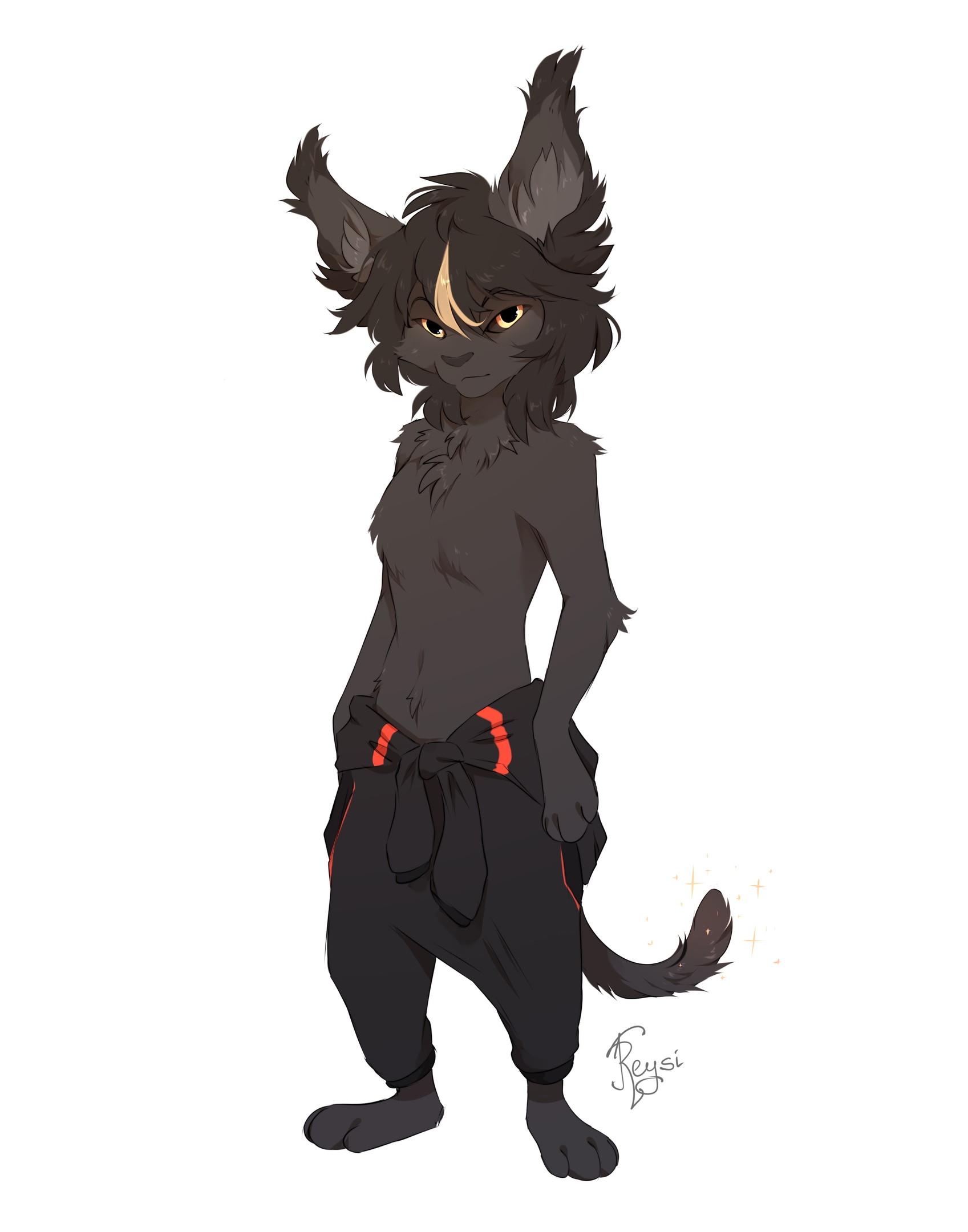 The Big Imageboard Tbib Anthro Black Body Black Fur Black Hair