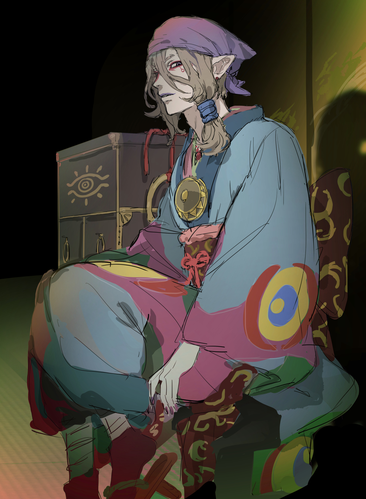 The Big ImageBoard (TBIB) - 1boy backpack bag bandaged leg bandages ...