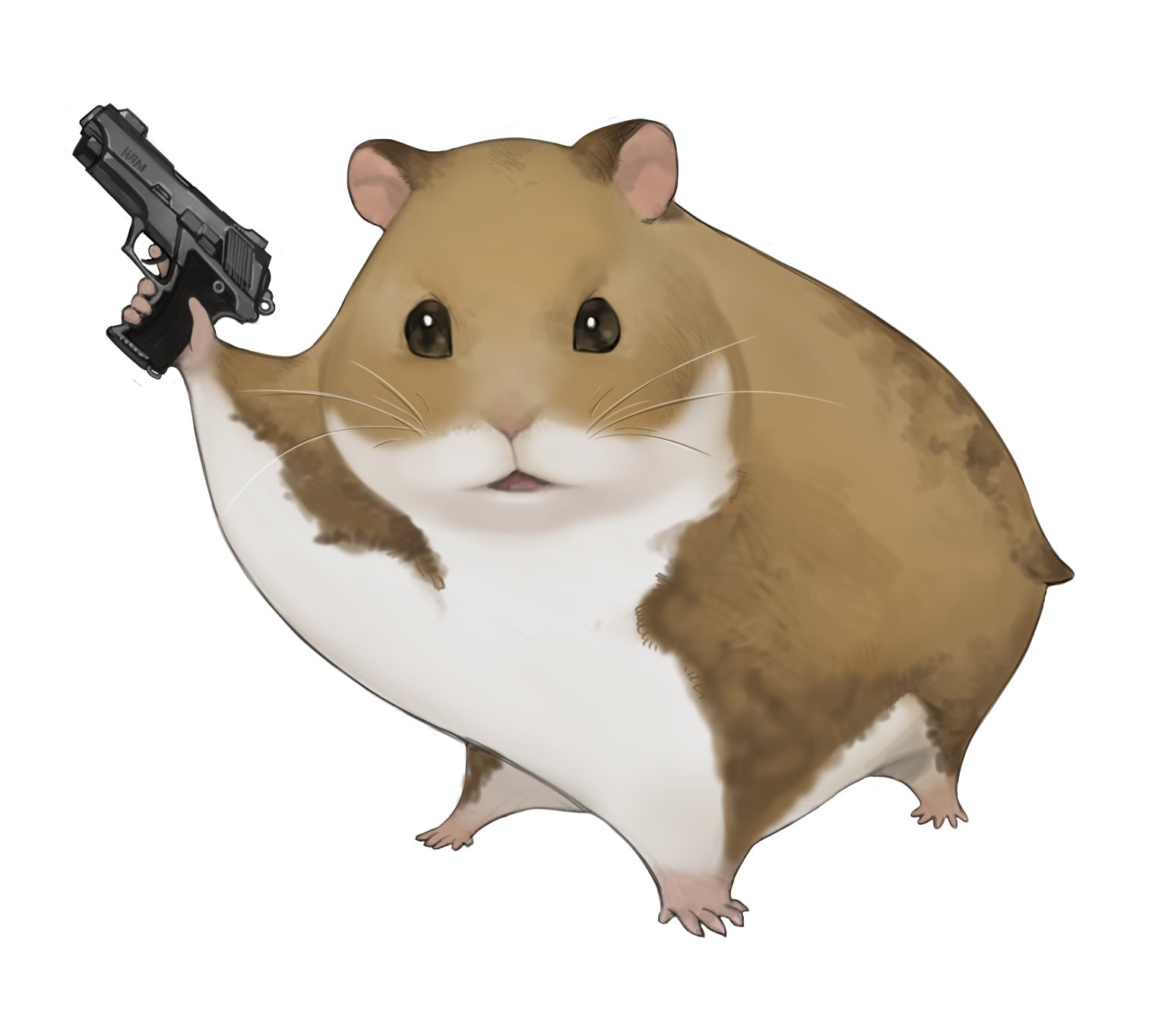 The Big ImageBoard (TBIB) - animal focus arm up black eyes blank eyes ...