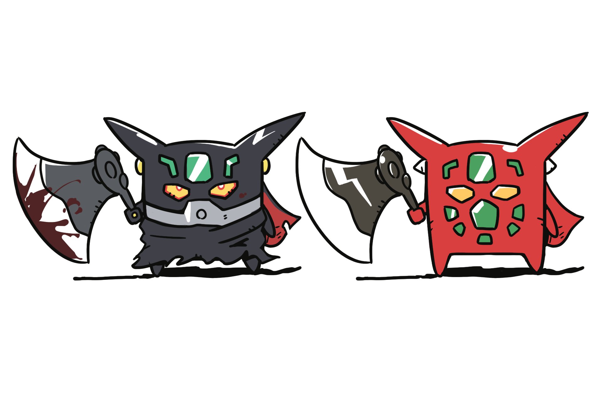 The Big ImageBoard (TBIB) - axe black getter blood blood on weapon ...