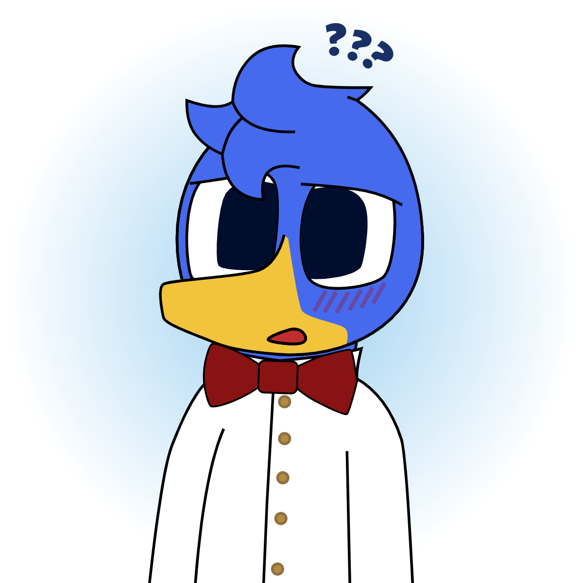 The Big Imageboard Tbib Ambiguous Gender Anthro Avian Beak Bestbluepenguin Bird Blue Body