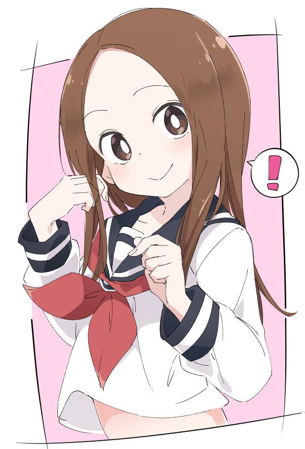 The Big ImageBoard (TBIB) - ! 1girl black sailor collar border bright ...