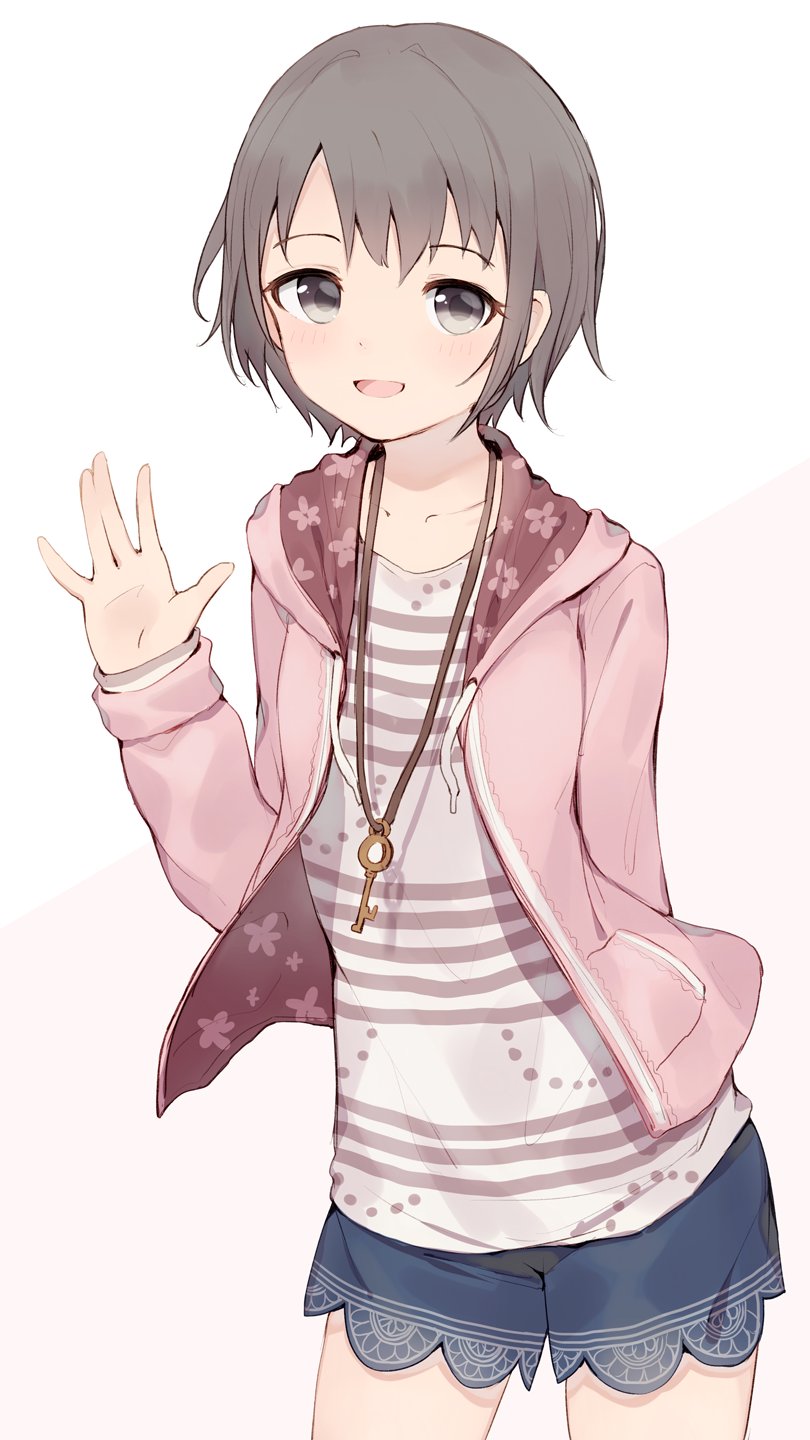 The Big Imageboard Tbib 1girl D Arm Behind Back Brown Hair