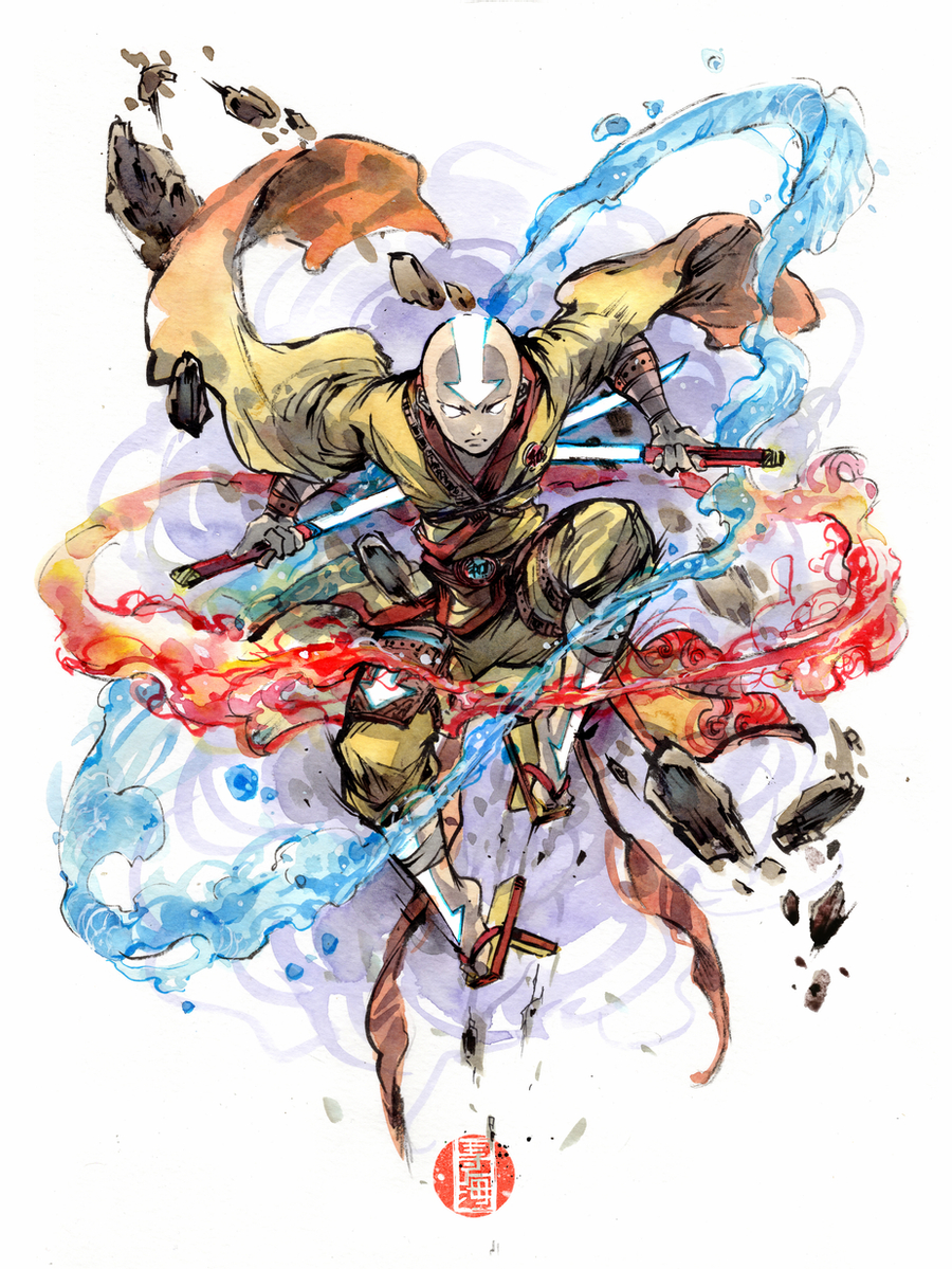 The Big ImageBoard (TBIB) - 1boy aang alternate costume avatar: the ...