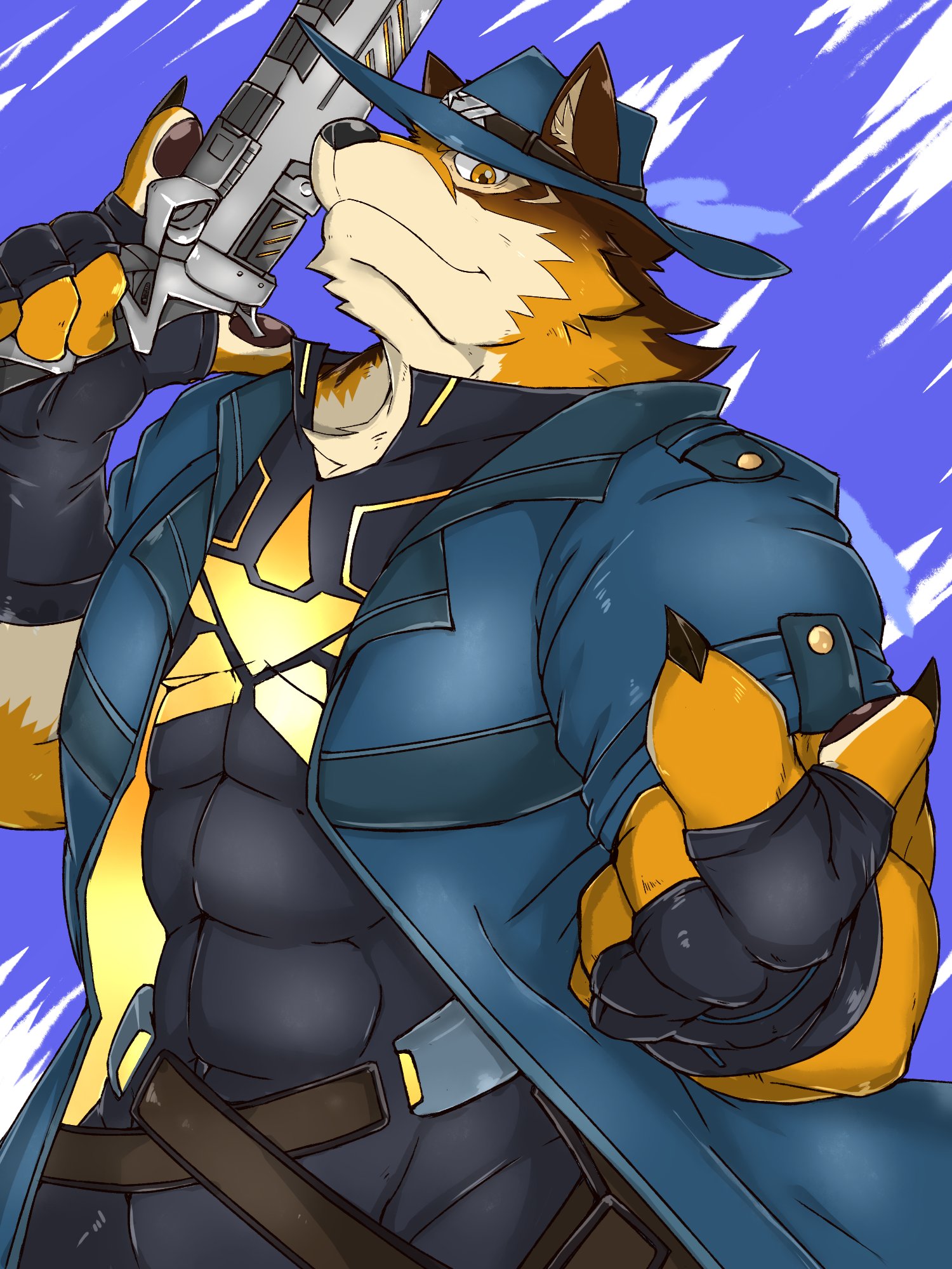 The Big ImageBoard (TBIB) - 3:4 anthro barrel (live a hero) canid canine canis clothing ...