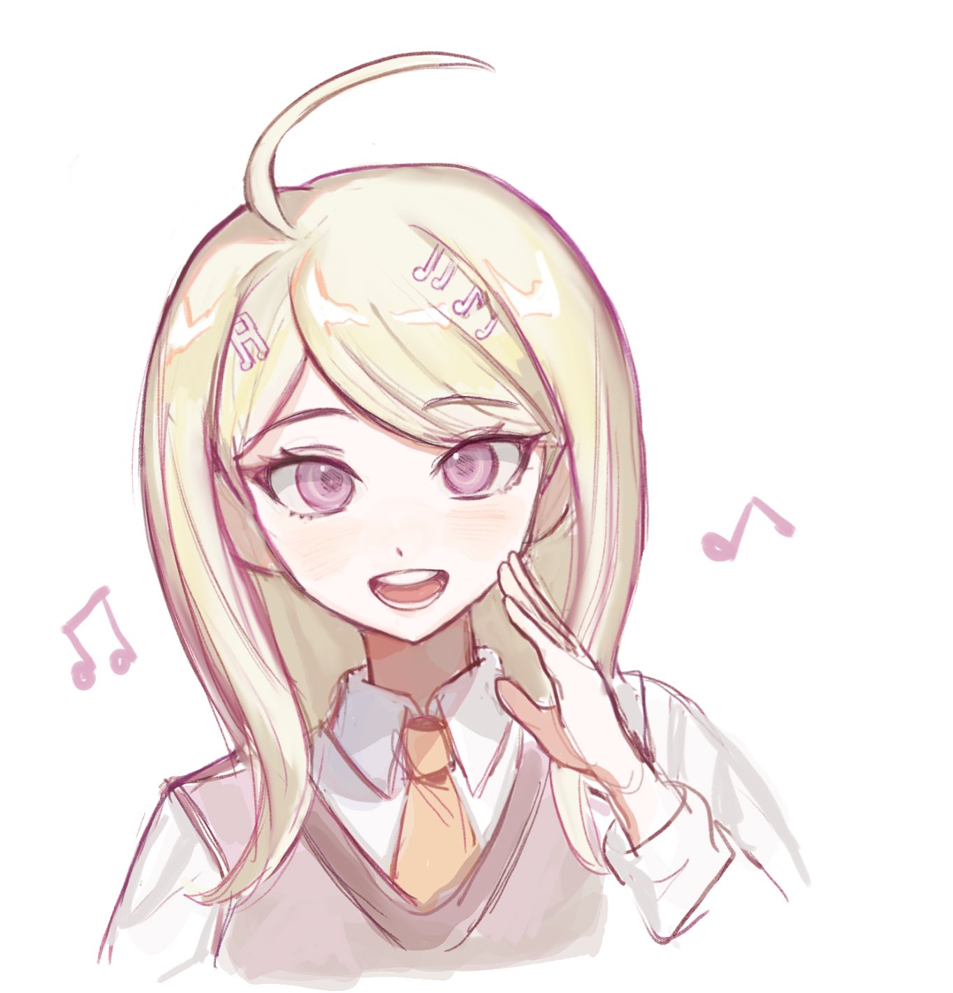 The Big Imageboard Tbib 1girl D Ahoge Akamatsu Kaede Akiko 141