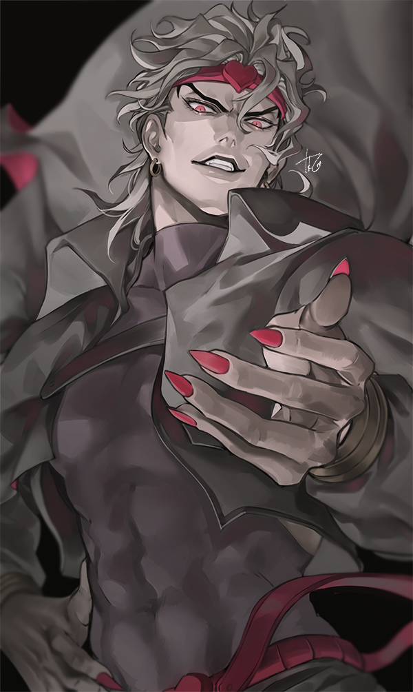 The Big ImageBoard (TBIB) - 1boy abs blurry cape collared cape ...