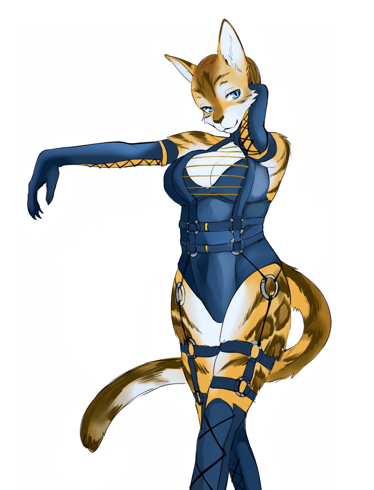 The Big Imageboard Tbib 2021 Anthro Armwear Biped Blue Eyes Breasts