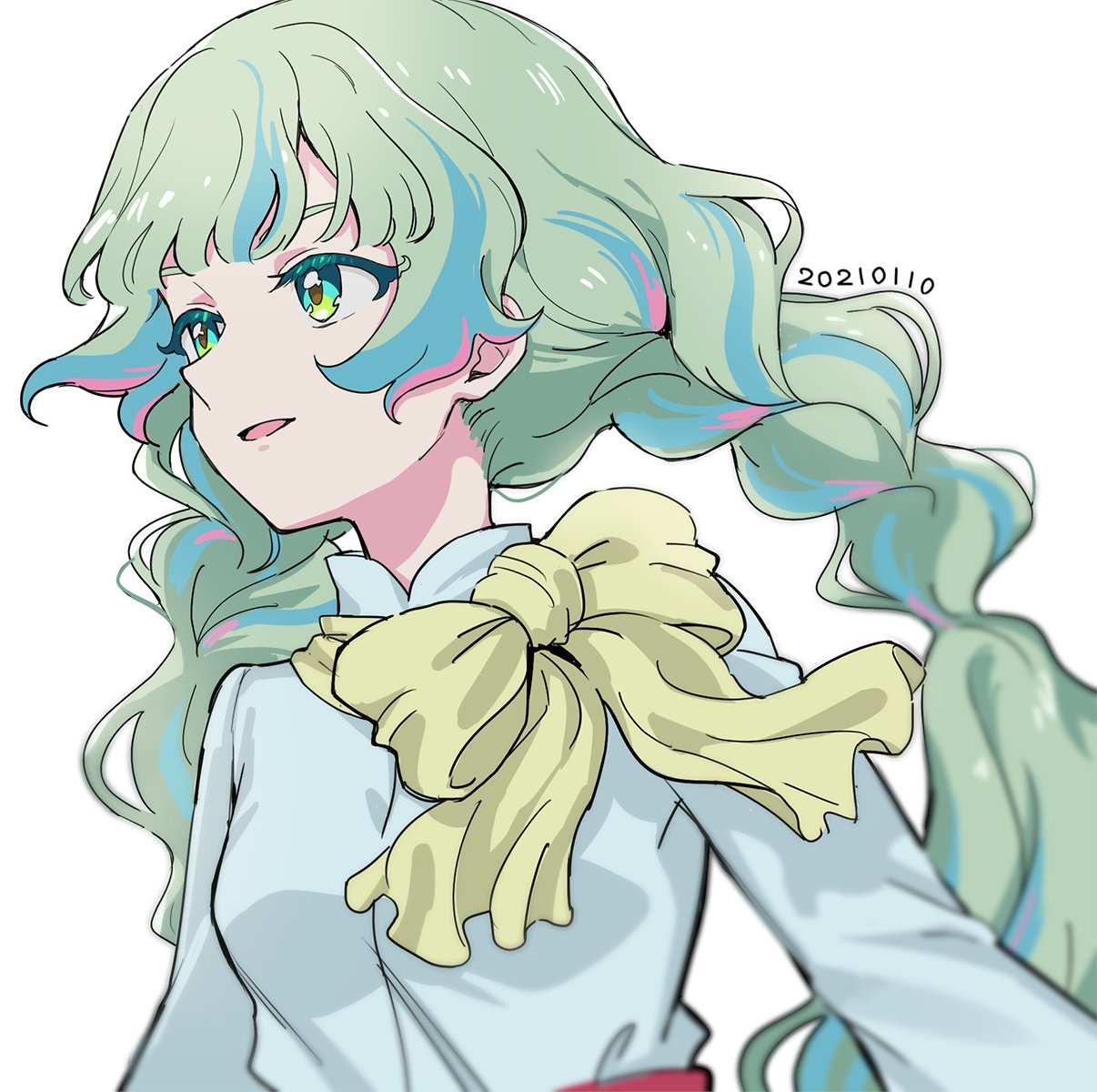 The Big ImageBoard (TBIB) - 1girl aikatsu! (series) aikatsu planet! aqua eyes aqua hair bangs ...