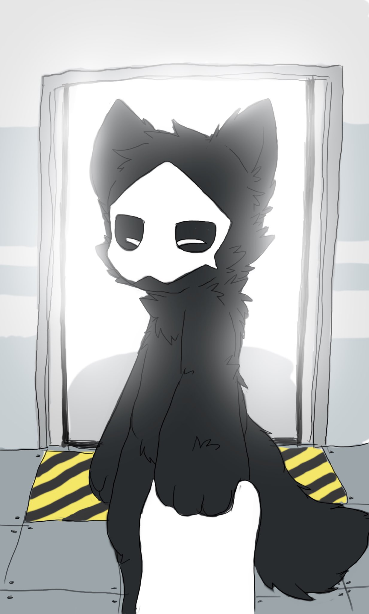 The Big ImageBoard (TBIB) - ambiguous gender anthro black body black ...