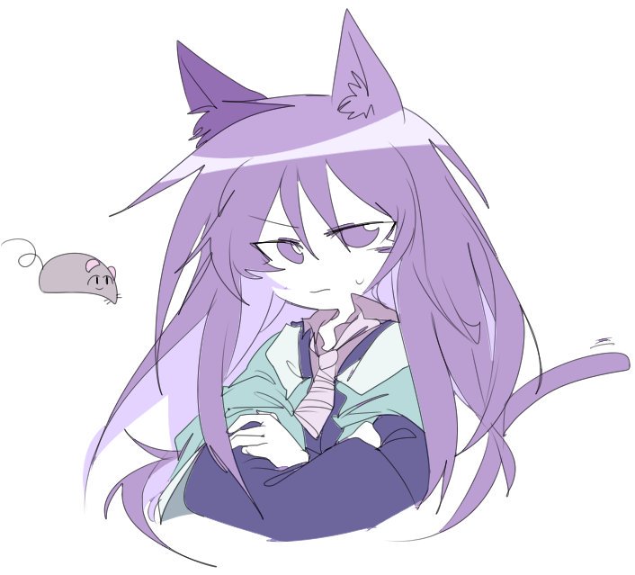 The Big ImageBoard (TBIB) - 1other androgynous animal ears aqua capelet ...