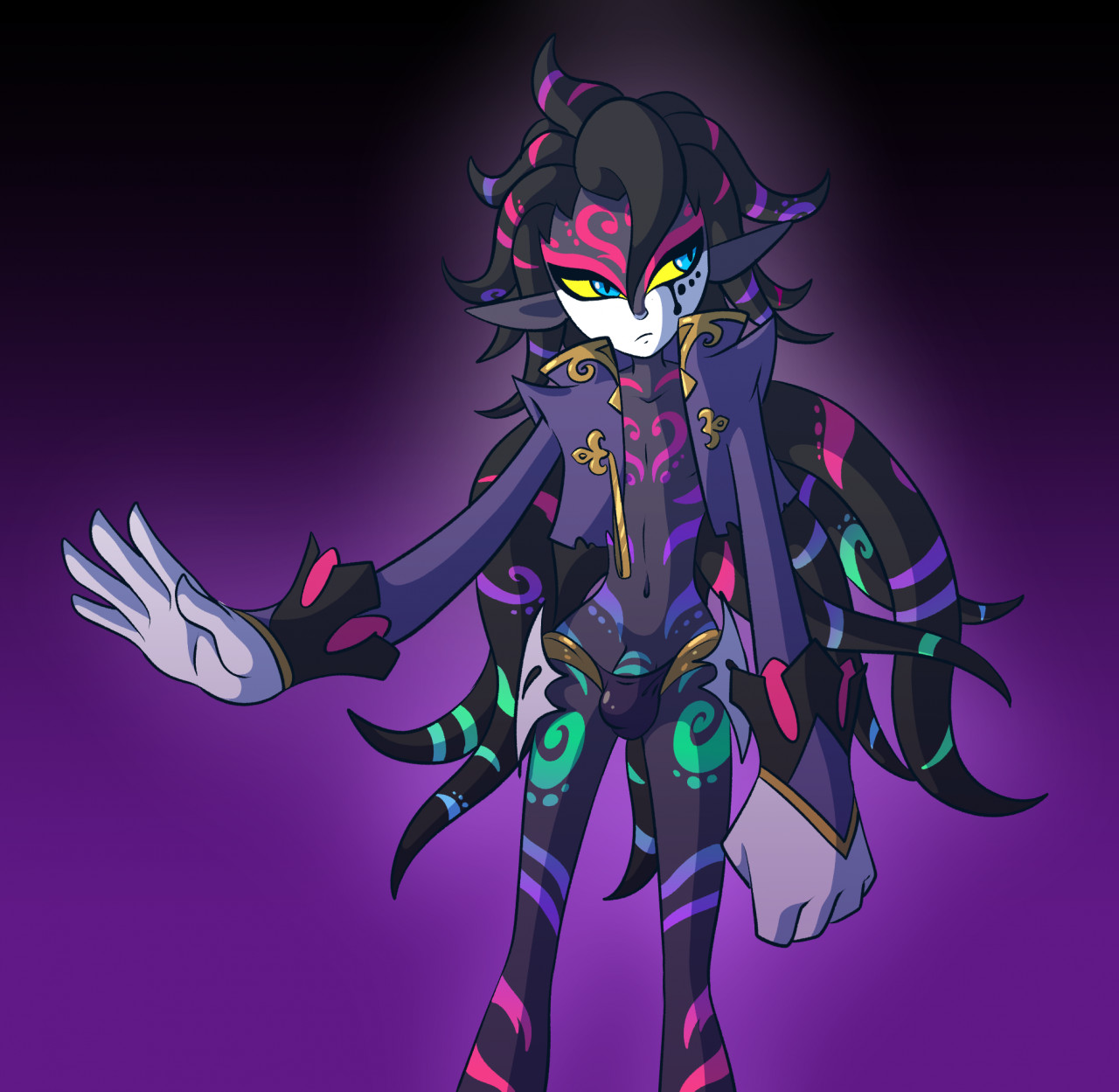 The Big ImageBoard (TBIB) - ambiguous gender balan wonderworld bulge clothed clothing hi res ...