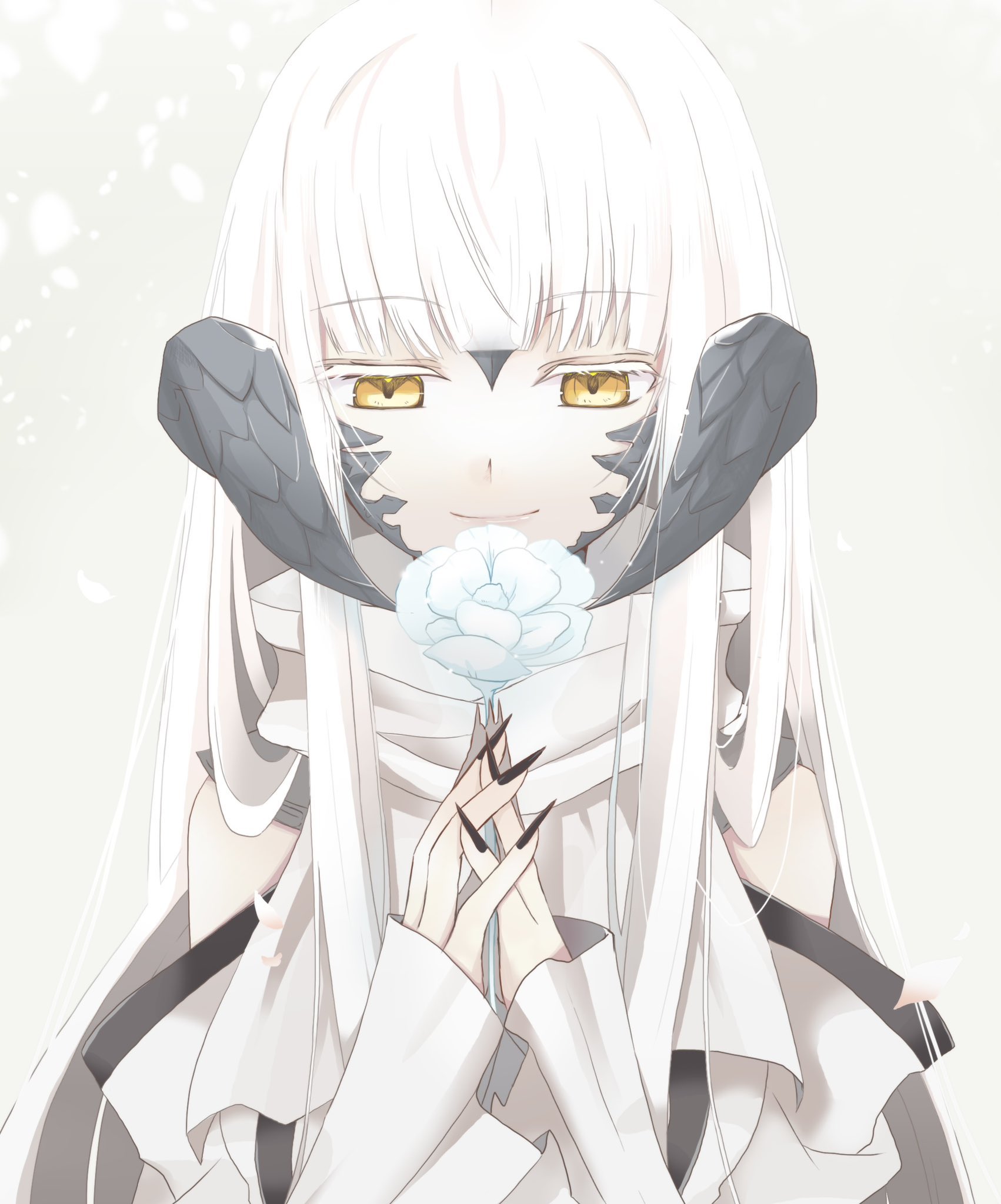 The Big ImageBoard (TBIB) - 1girl au ra dragon girl dragon horns dress ...