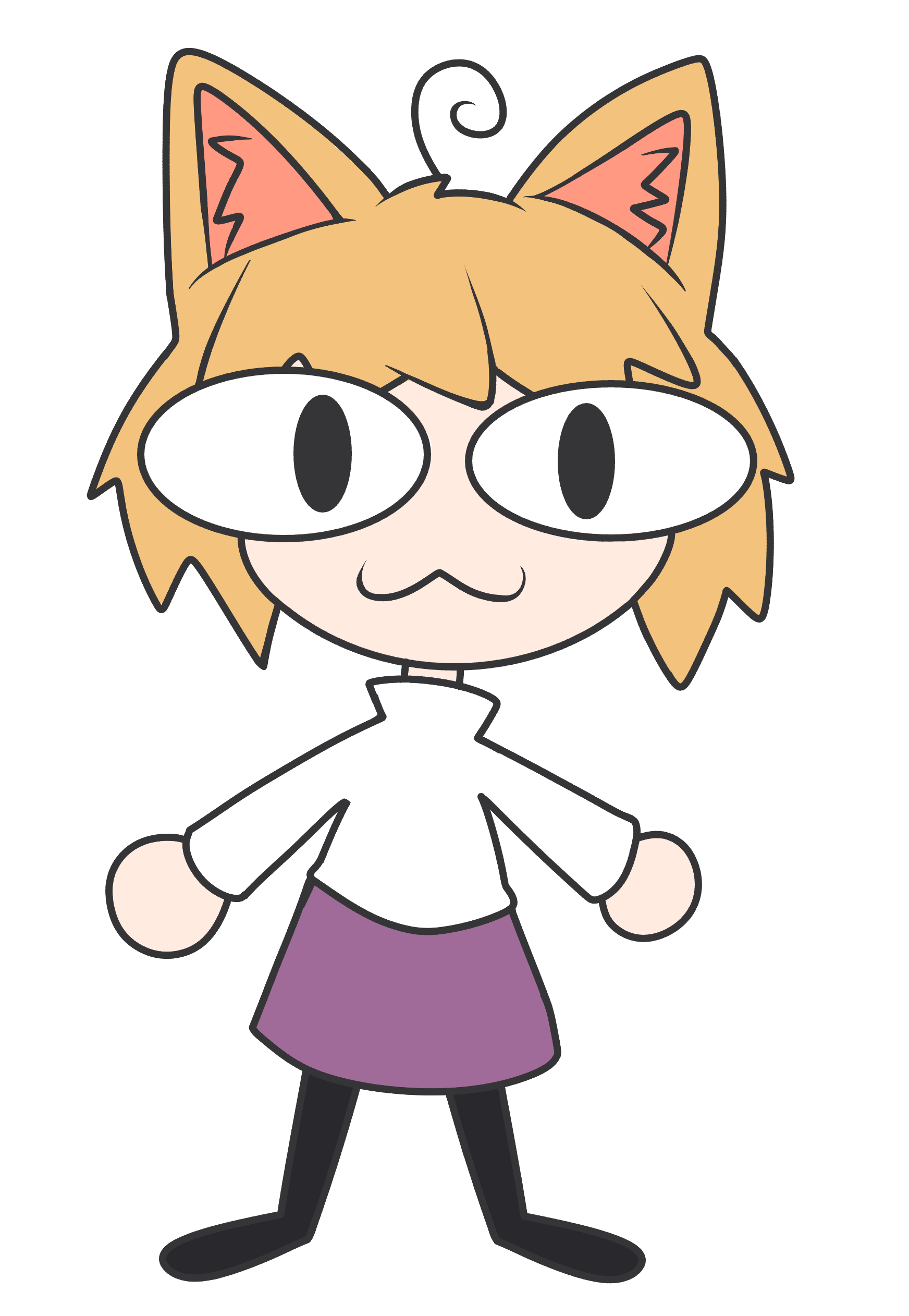 The Big ImageBoard (TBIB) - :3 absurd res alpha channel animal humanoid blonde hair cat humanoid ...