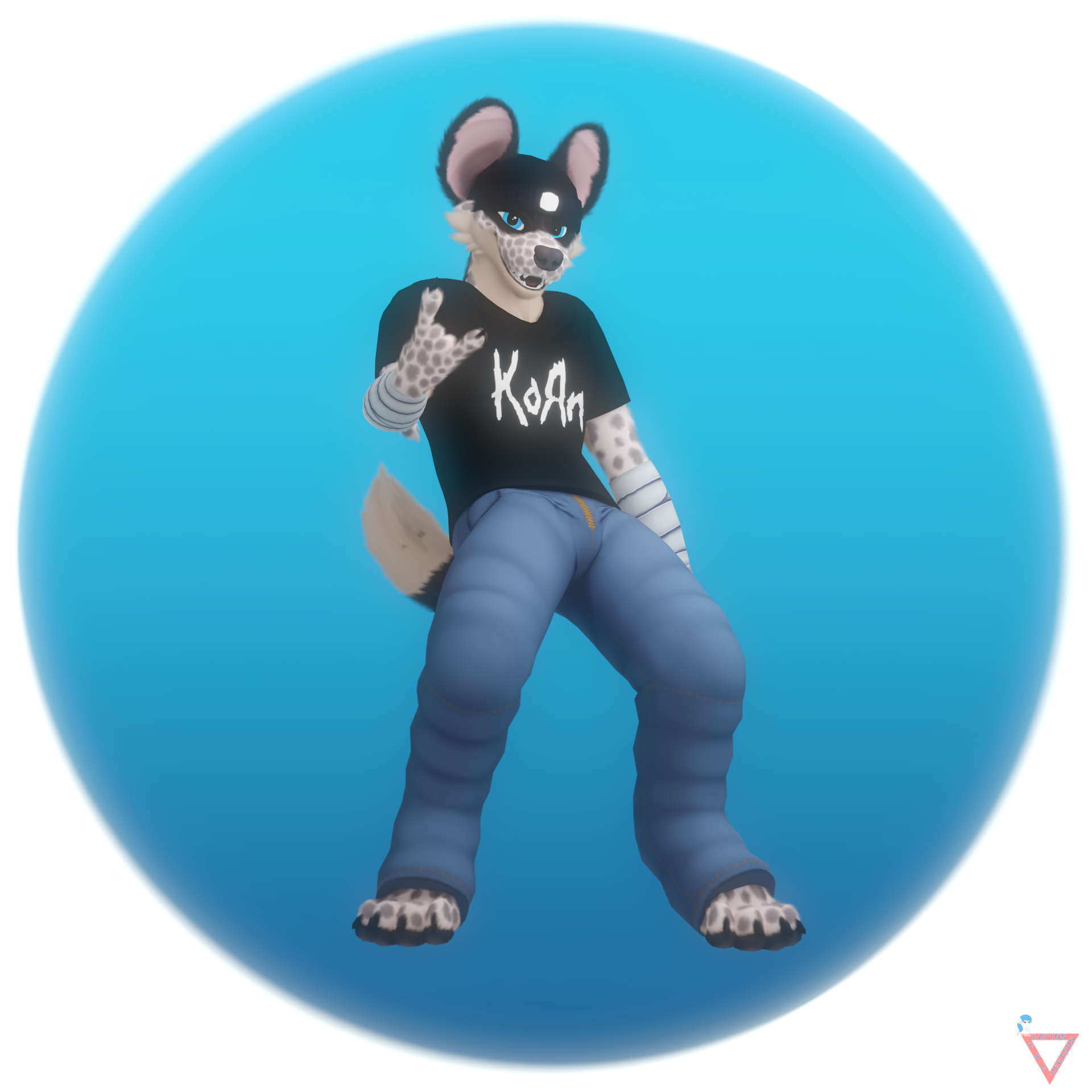 The Big ImageBoard (TBIB) - 1:1 3d (artwork) 4 fingers 4 toes anthro arm stockings beanie black ...