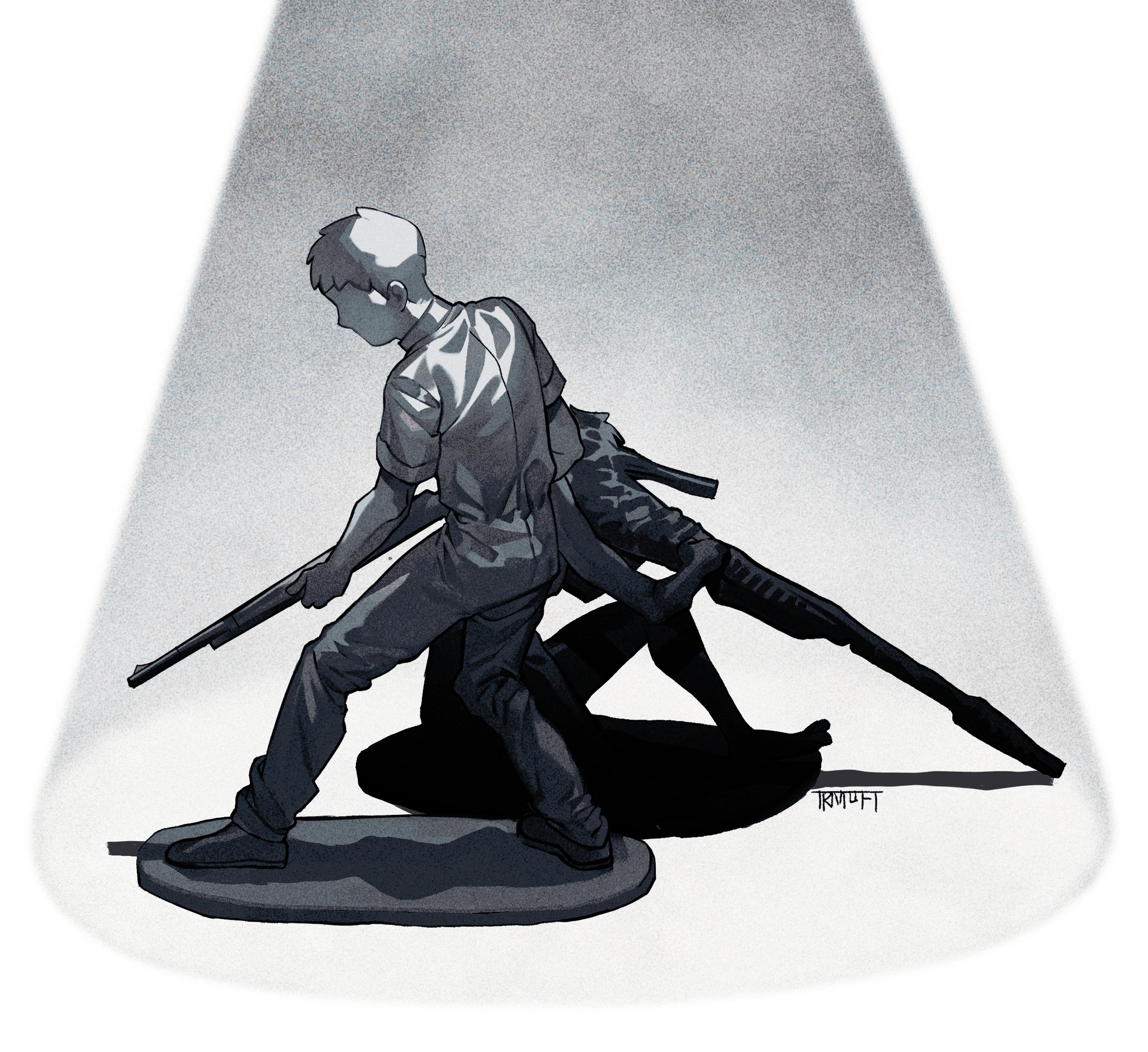 The Big ImageBoard (TBIB) - 1boy artist name commentary faceless fear ...