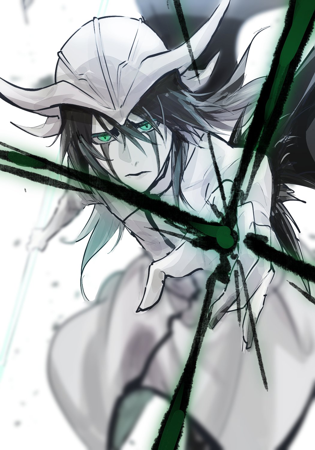 The Big ImageBoard (TBIB) - 1boy arrancar black hair black wings bleach ...