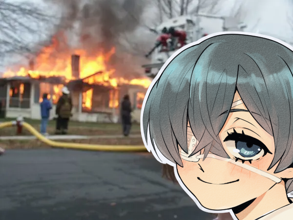 The Big ImageBoard (TBIB) - 1boy blue eyes blue hair blurry blurry ...