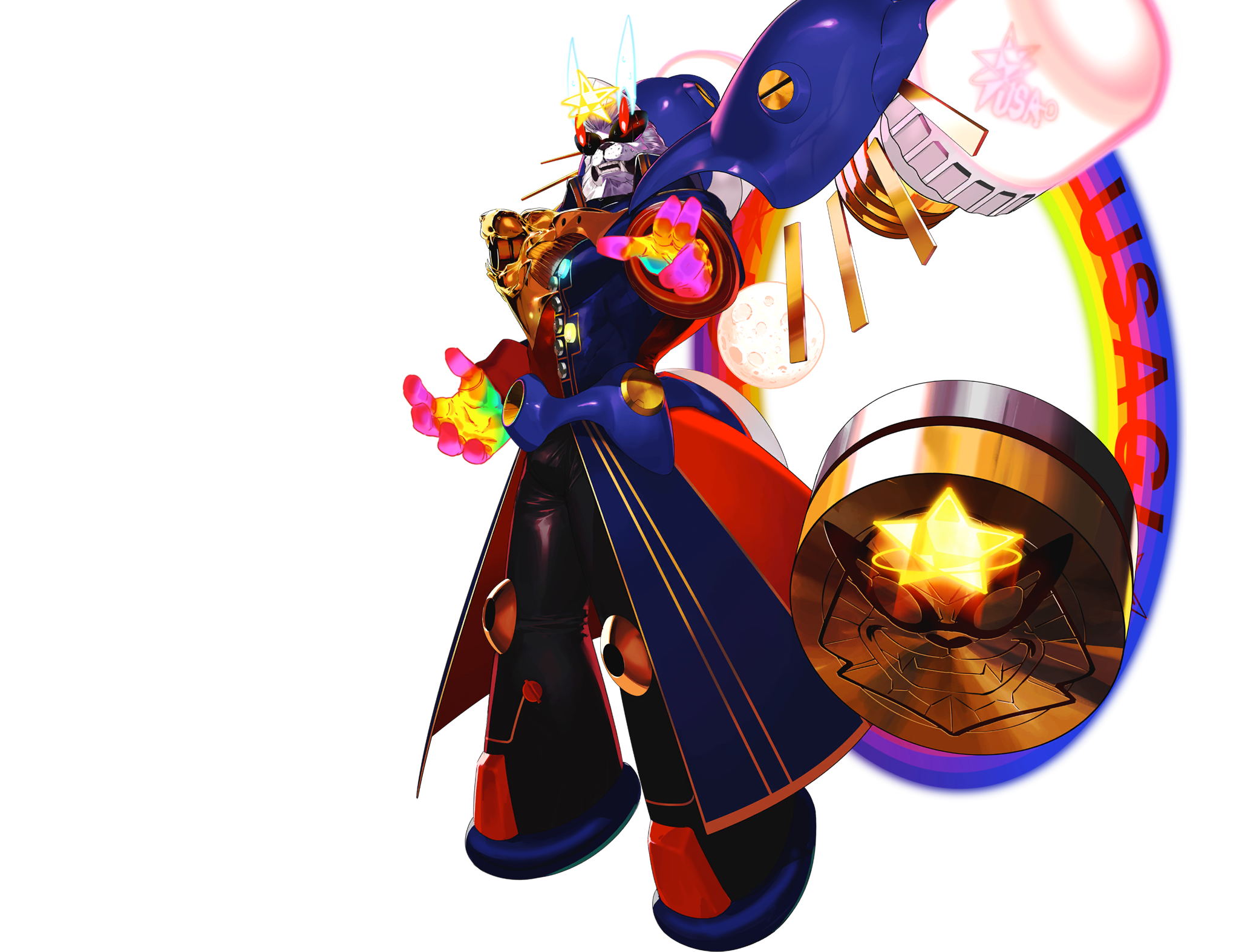 The Big ImageBoard (TBIB) - 1boy animal head blue coat coat fangs fangs ...