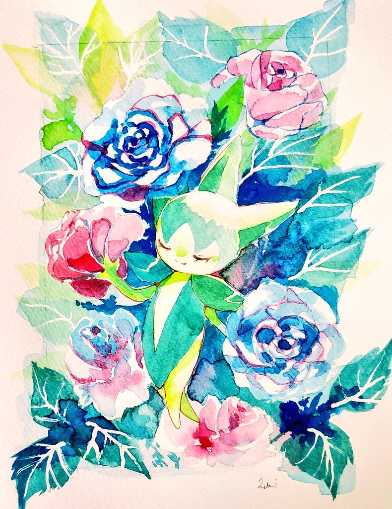The Big ImageBoard (TBIB) - blue flower blue rose closed eyes closed ...