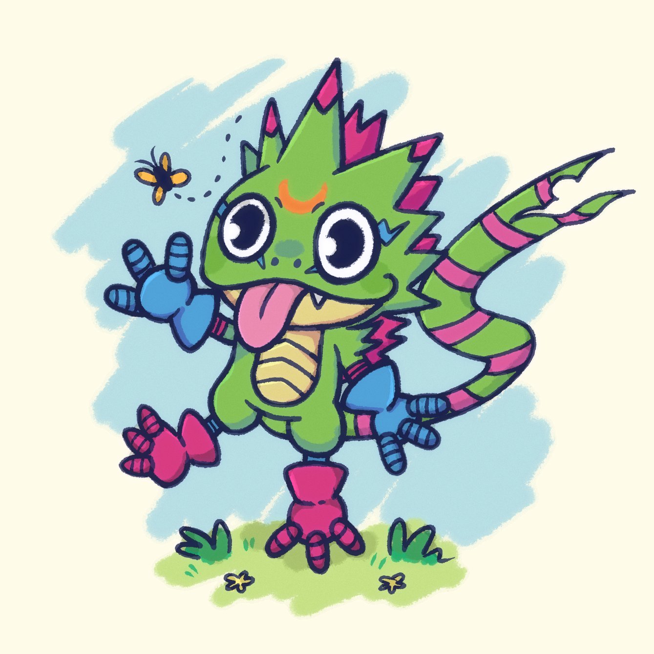 The Big ImageBoard (TBIB) - 1:1 andyy exe anthro bandai namco blep clothing digimon digimon ...