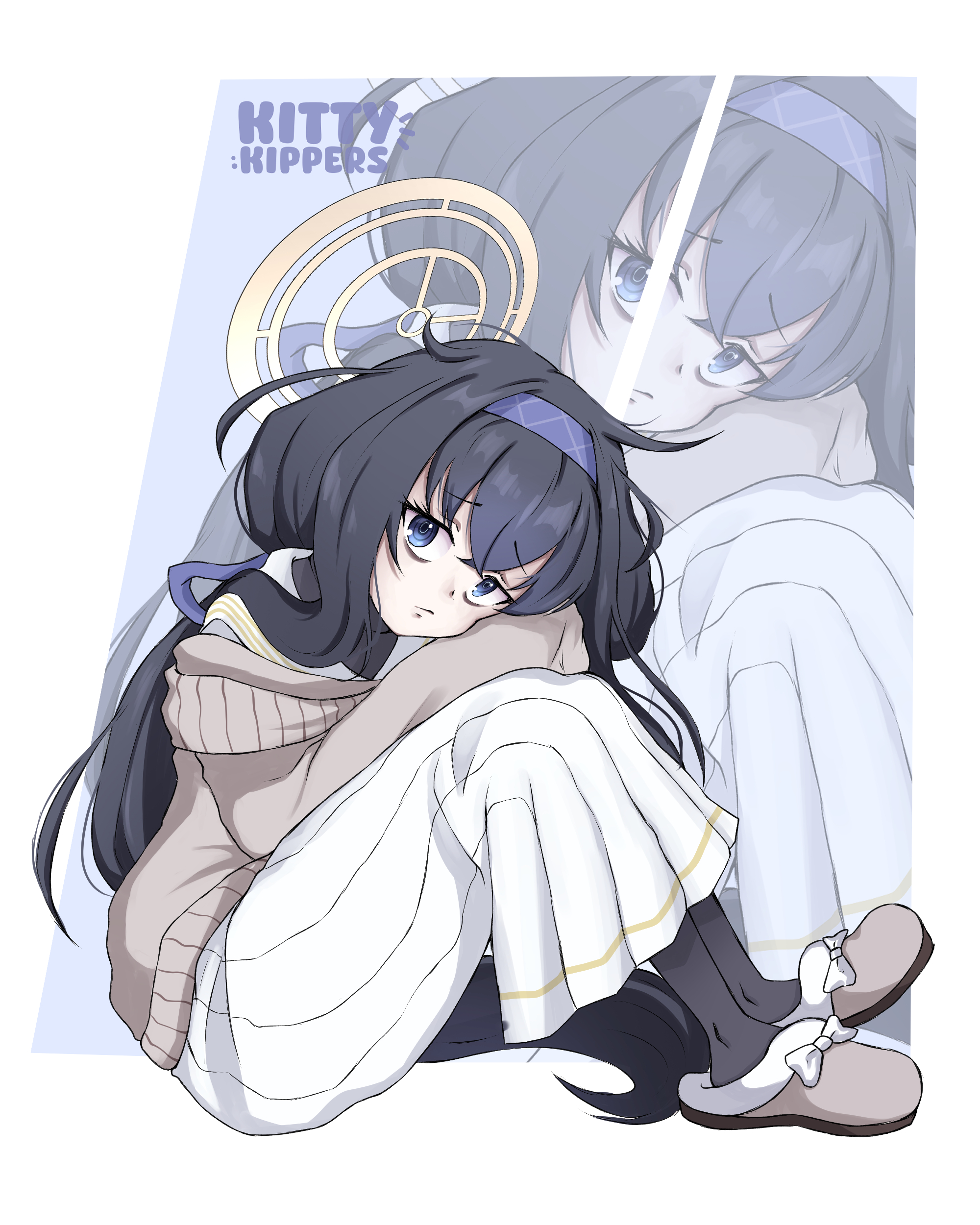 The Big Imageboard Tbib Absurdres Black Hair Blue Archive Highres 3701