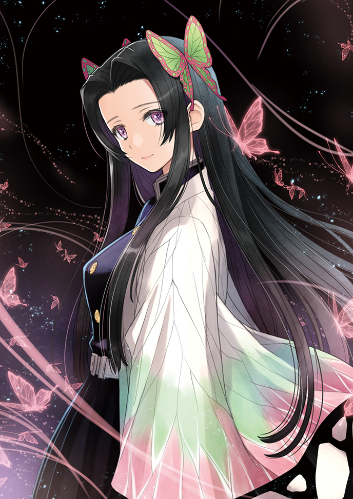 The Big ImageBoard (TBIB) - 1girl belt black hair breasts bug butterfly ...