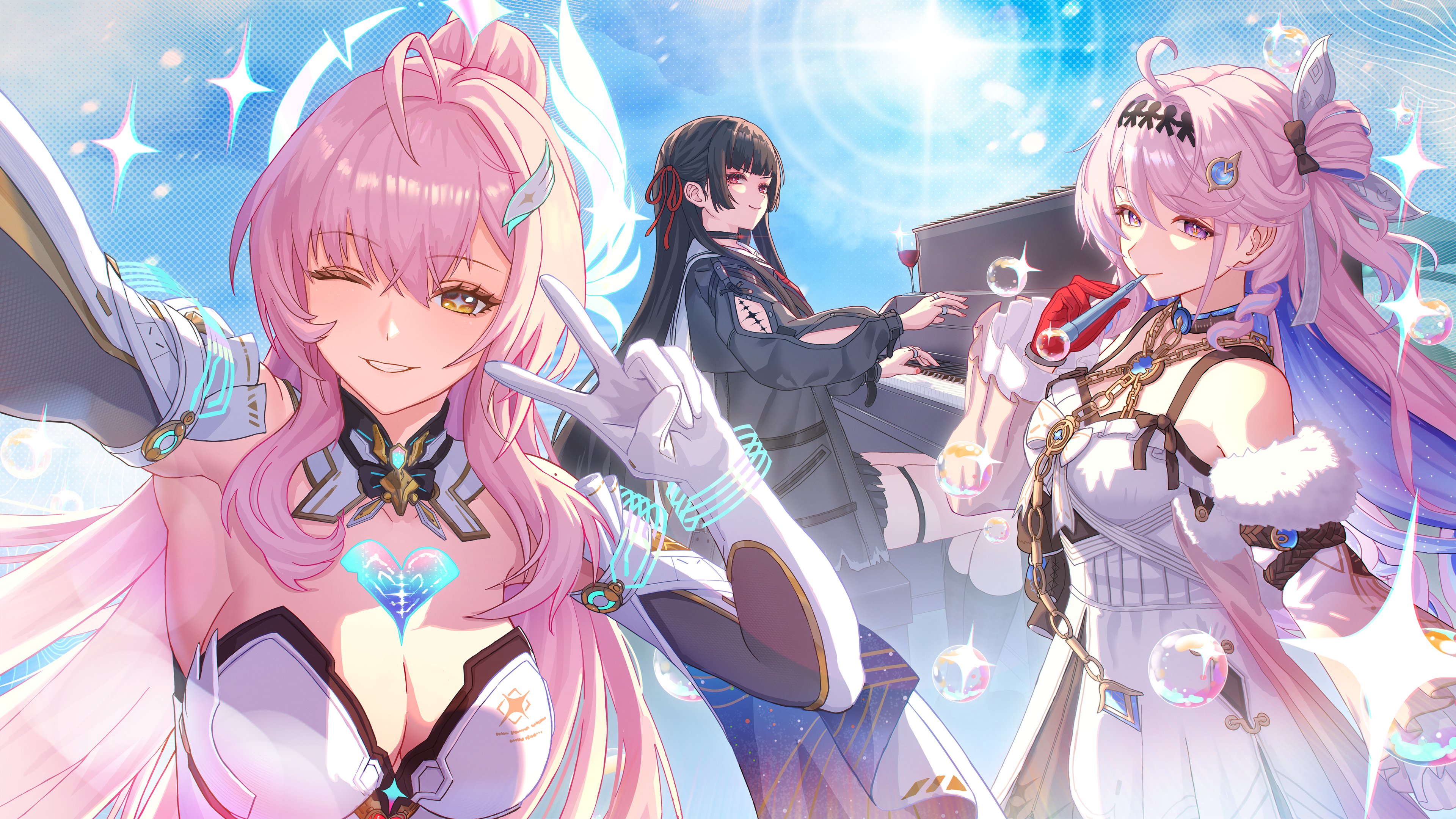 The Big ImageBoard (TBIB) - 3girls absurdres aemeath (wuthering waves ...