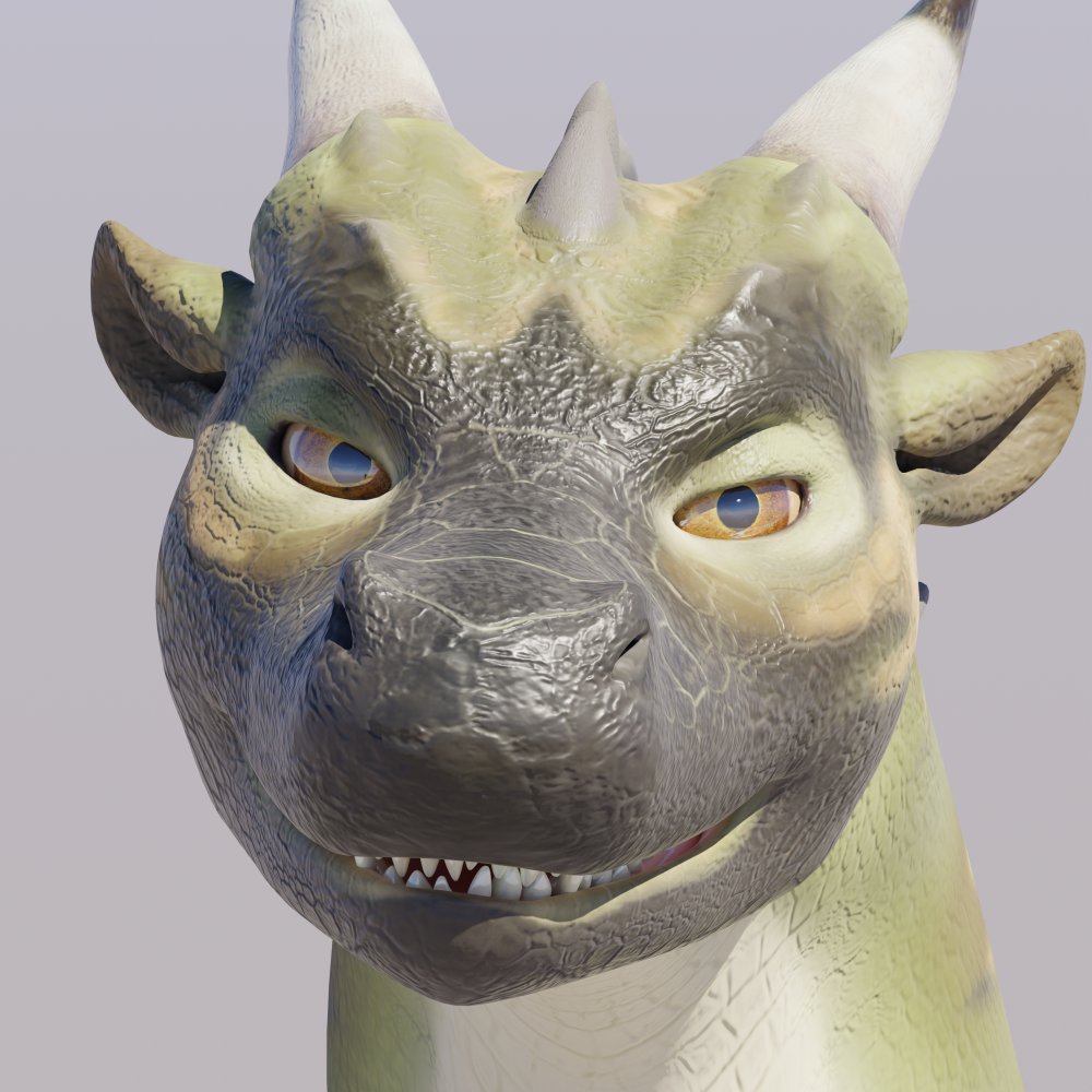 The Big ImageBoard (TBIB) - 3d (artwork) ambiguous gender digital media (artwork) dragon face ...