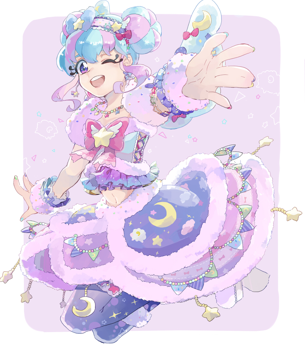 The Big ImageBoard (TBIB) - 1girl :d aikatsu! (series) aikatsu stars! bad id bad pixiv id blue ...
