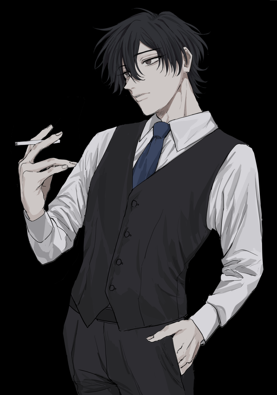 The Big ImageBoard (TBIB) - 1boy bad id bad pawoo id belt black ...