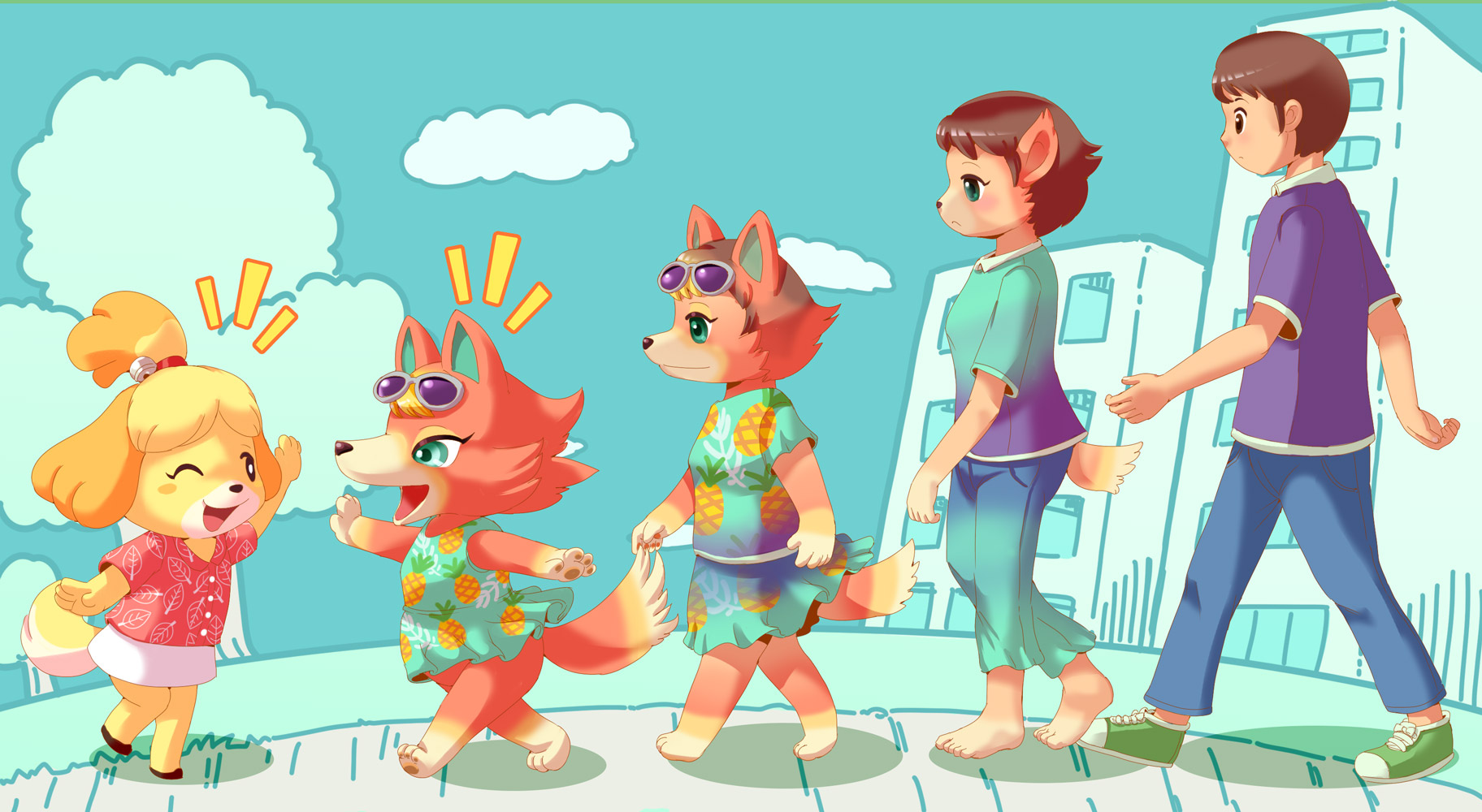 The Big ImageBoard (TBIB) - 2020 aloha shirt animal crossing anthro ...