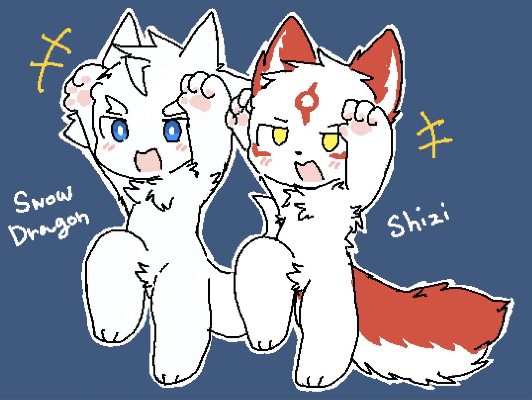 The Big ImageBoard (TBIB) - 4 fingers ambiguous gender anthro blue background blue eyes blush ...