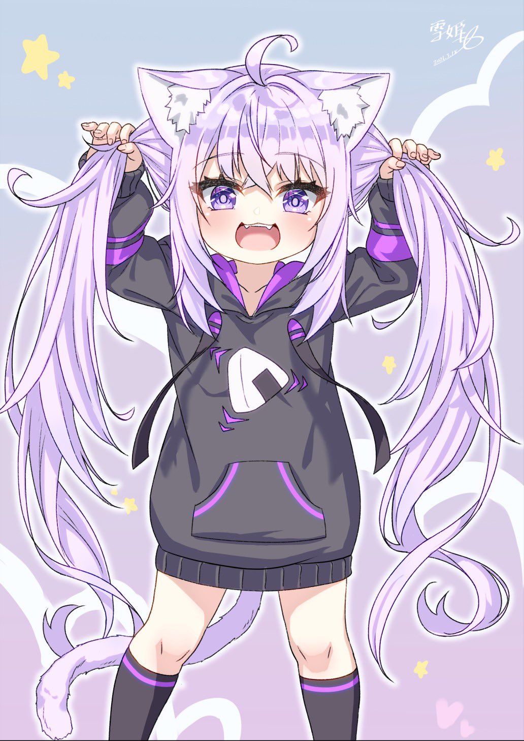 The Big ImageBoard (TBIB) - 1girl :d aged down ahoge alternate hair length alternate hairstyle ...