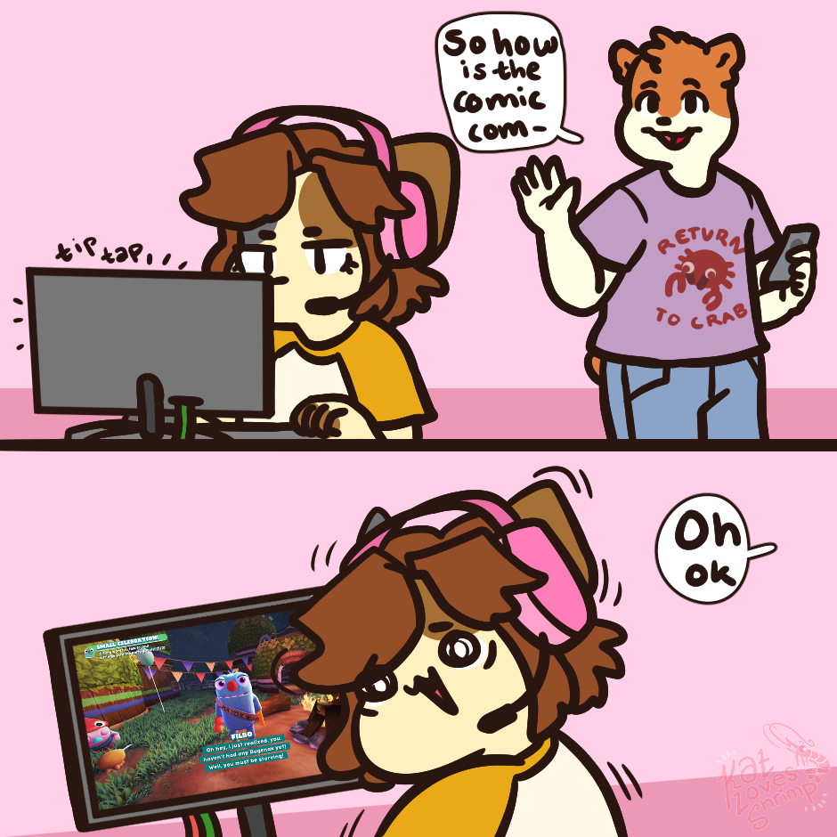 The Big ImageBoard (TBIB) - anthro bobtail cat bramble (katlovesshrimp) bugsnax clothed clothing ...