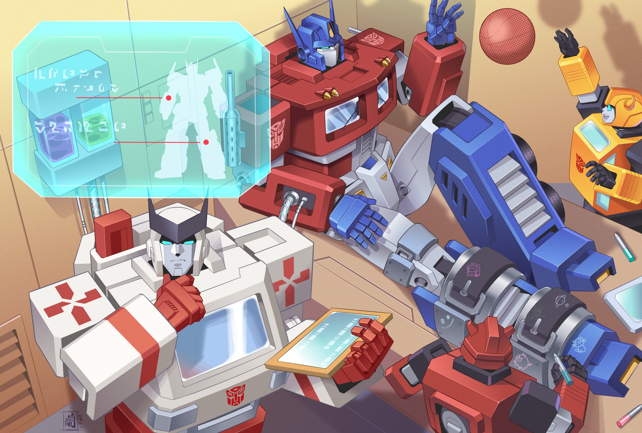 The Big ImageBoard (TBIB) - 4boys autobot ball basketball (object) blue ...