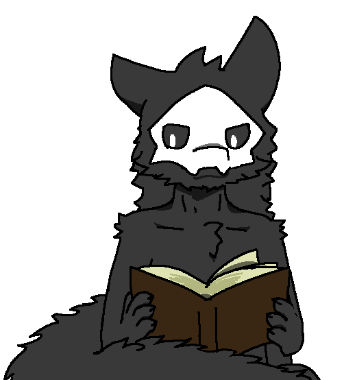 The Big ImageBoard (TBIB) - 4 fingers alpha channel ambiguous gender anthro black body black fur ...