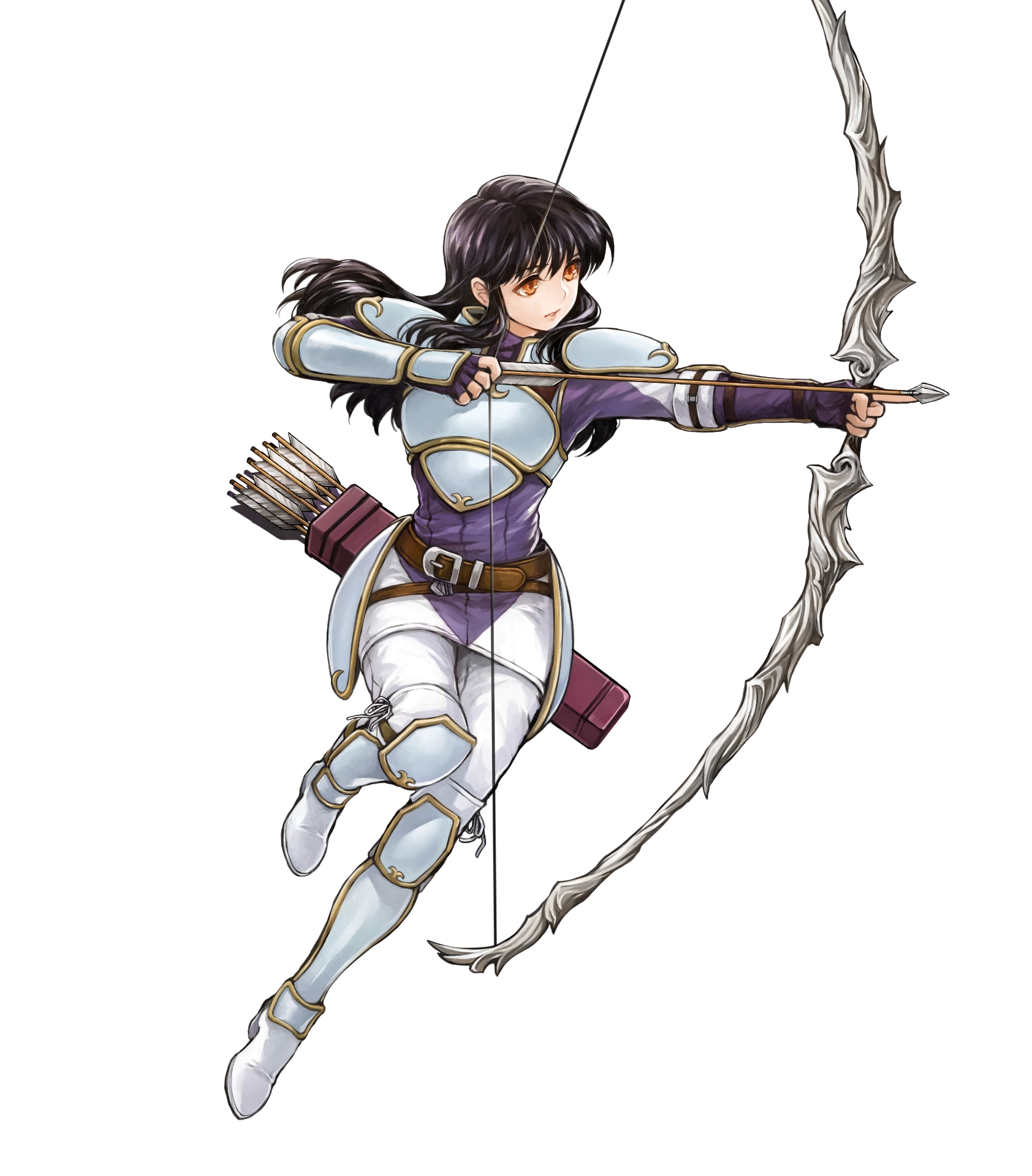 The Big ImageBoard (TBIB) - 1girl arm guards armor arrow (projectile ...