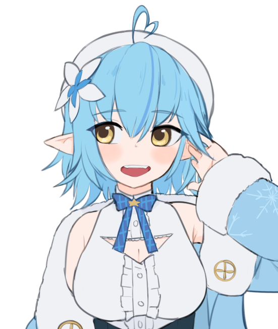 The Big Imageboard Tbib 1girl D Ahoge Alternate Hairstyle Bare